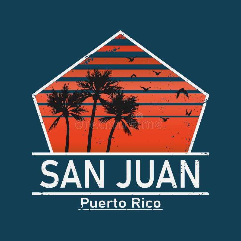 San Juan Sign or Stamp on White Background, Vector Illustration Stock ...