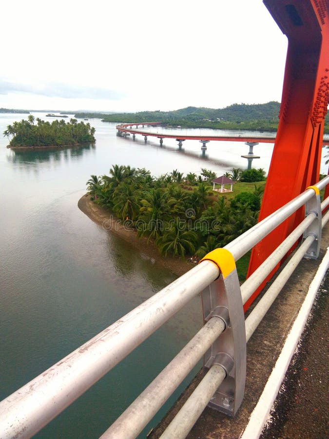 San Juanico Bridge stock photo. Image of leyte, longest - 84276402