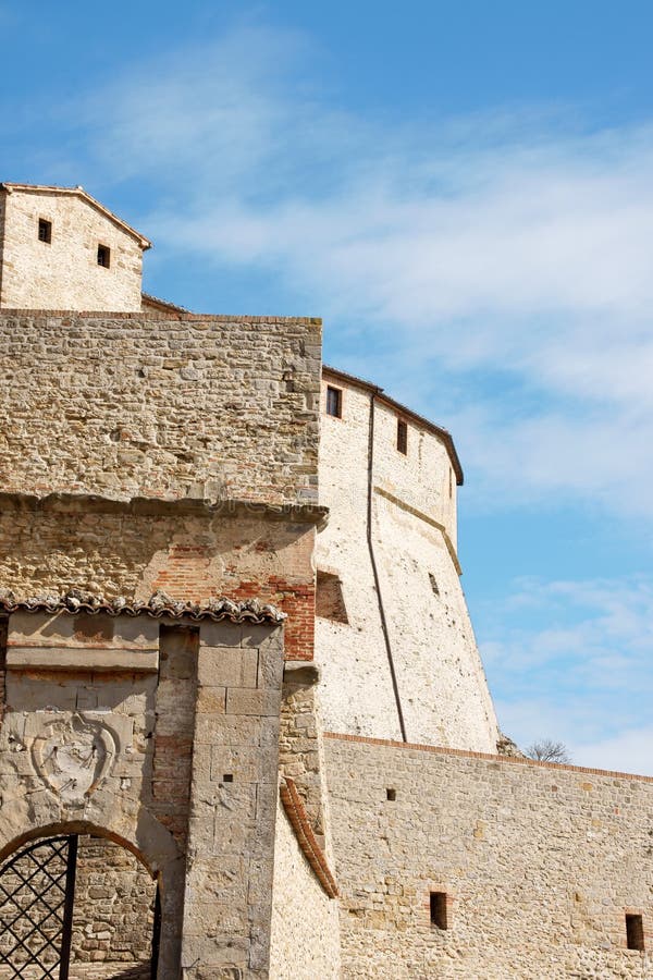 San Leo Fortress In Montefeltro, Rimini, Italy. The Alchemist ...