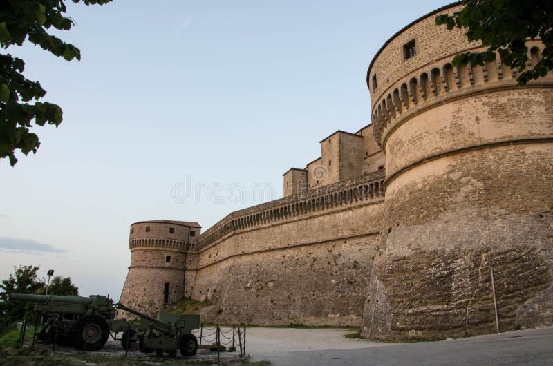 San Leo stock image. Image of castle, horizon, historic - 60326565