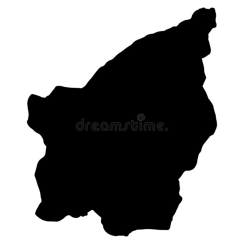 San Marino Map Silhouette Vector Stock Vector Illustration Of Flag