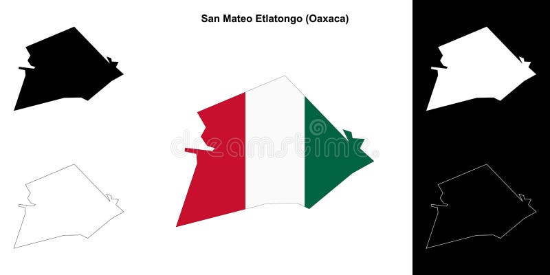 Mateo Etlatongo Outline Map Stock Illustrations – 2 Mateo Etlatongo ...