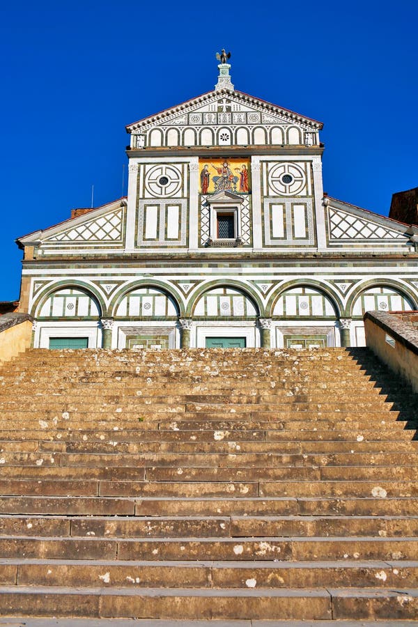 San Miniato Al Monte in Florence Stock Photo - Image of culture, europe ...