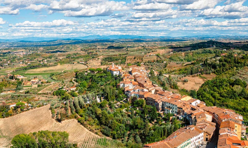 San Miniato - Italy stock image. Image of toscana, town - 140754055