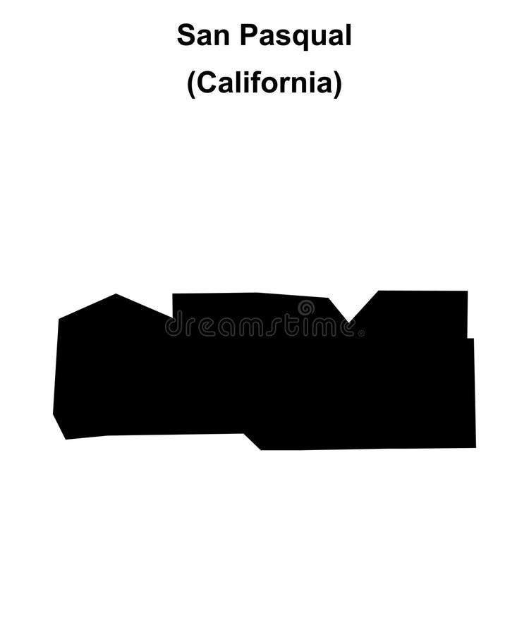 Pasqual Outline Map Stock Illustrations – 1 Pasqual Outline Map Stock ...