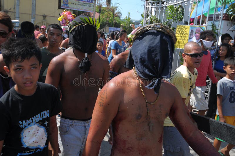 San Pedro Cutud Lenten Rites Editorial Stock Image - Image of religion ...