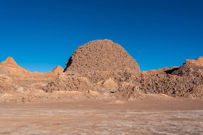 Weird Formation in Atacama Desert Stock Image - Image of mountain, moon ...