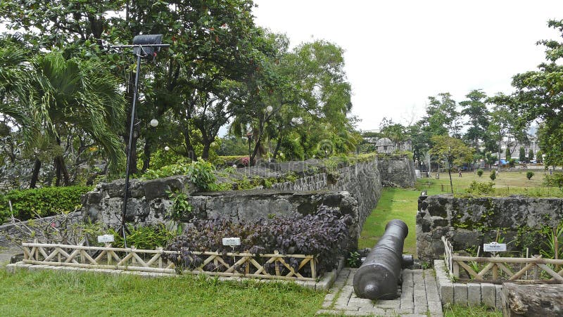 San Pedro Fort, Cebu Island, Philippines Stock Photo - Image of ...