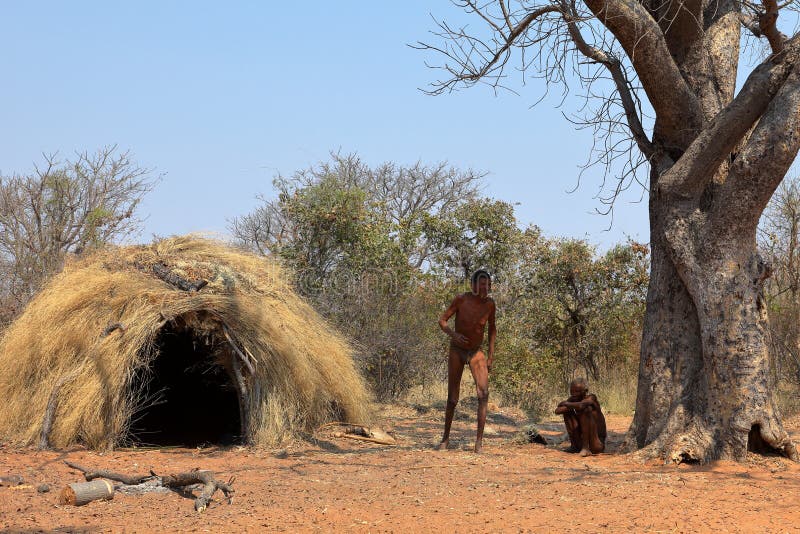 San People in Namibia stock photo. Image of south, folk - 130697444