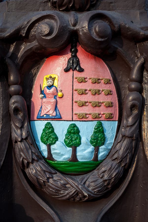 San Sebastian armory stock image. Image of shield, basque - 87496859