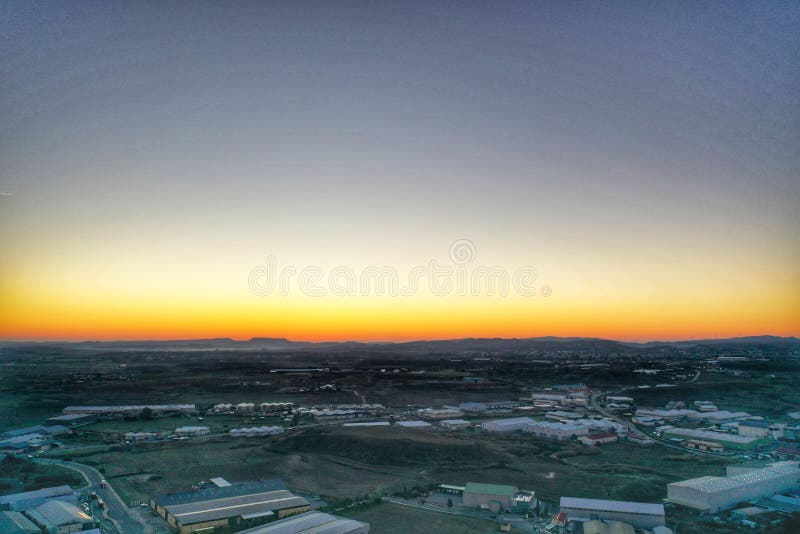 San set planet stock image. Image of single, default - 167821379