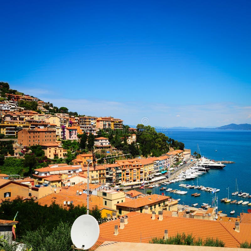 San Stefano stock image. Image of alley, aerial, europe - 48470323