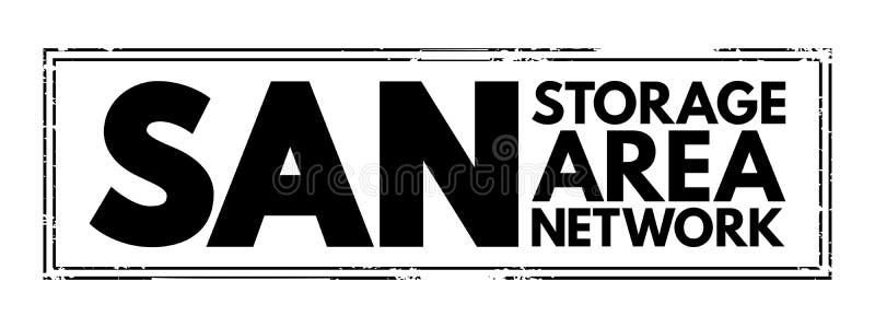 San Storage Area Network Stock Illustrations – 21 San Storage Area ...