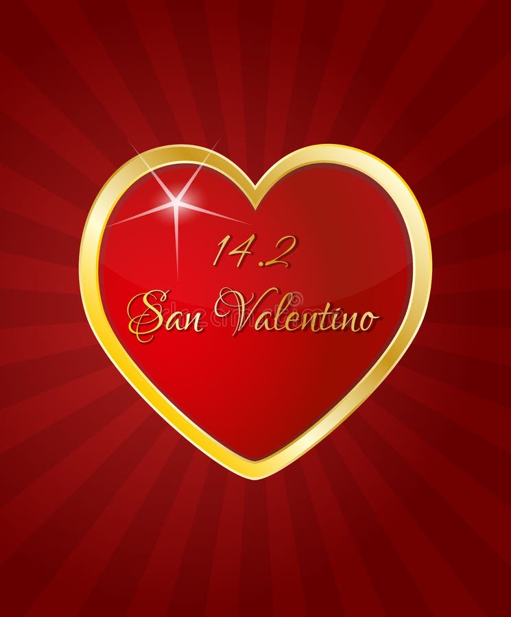 San Valentino sign stock vector. Illustration of graphical - 33160884