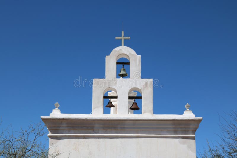Mission San Xavier del Bac stock image. Image of religion - 80080797