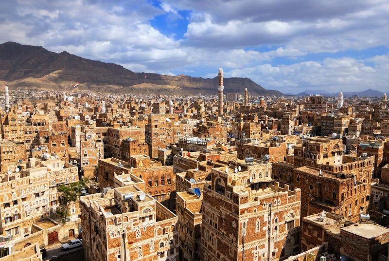 Sanaa, Yemen stock image. Image of decorated, islamic - 21680721