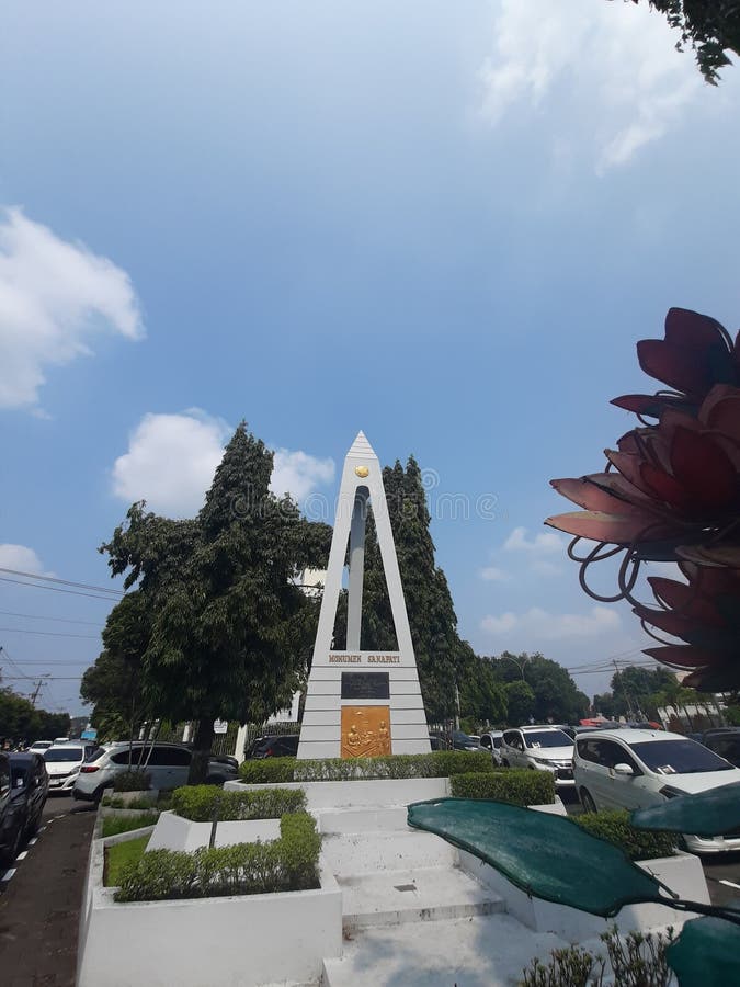 The Sanapati Monument stock image. Image of symbol, evening - 273733469