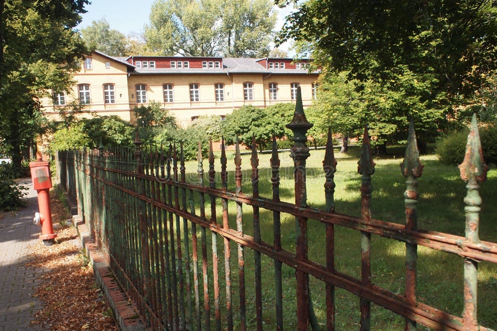 Sanatorium stock image. Image of hospital, vegetation - 98859665