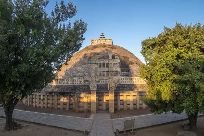 Sanchi India fotografia stock. Immagine di gateway, società - 82632358