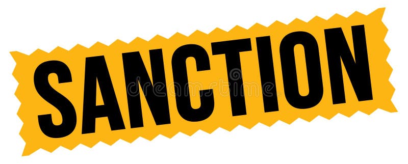 Sanction Logo Stock Illustrations – 343 Sanction Logo Stock ...