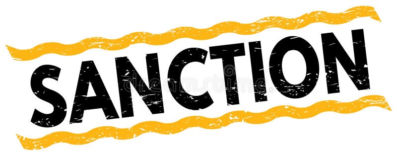 Sanction Logo Stock Illustrations – 343 Sanction Logo Stock ...