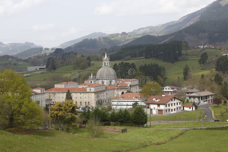 Basilica of Loiola in Azpeitia (Spain) Stock Photo - Image of facade ...