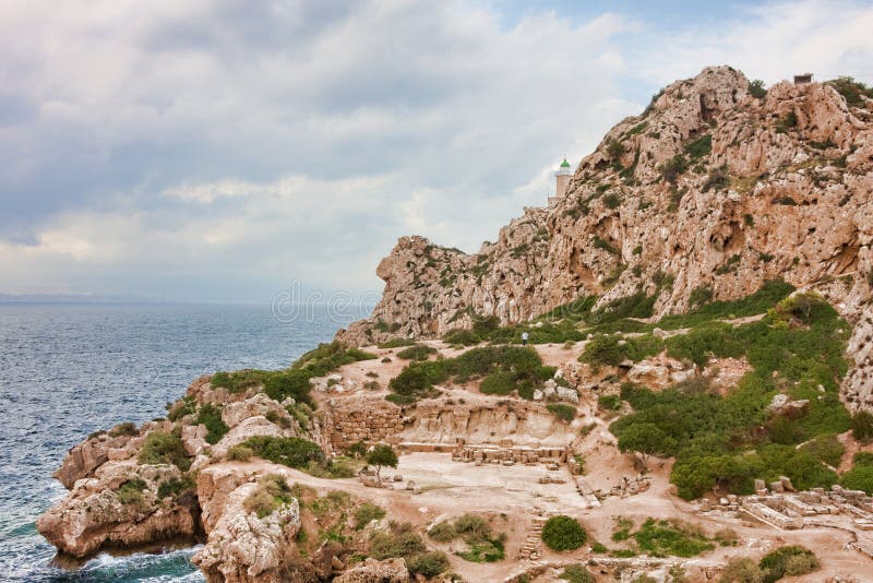 Sanctuary of Hera stock image. Image of perachora, archeological - 12441121