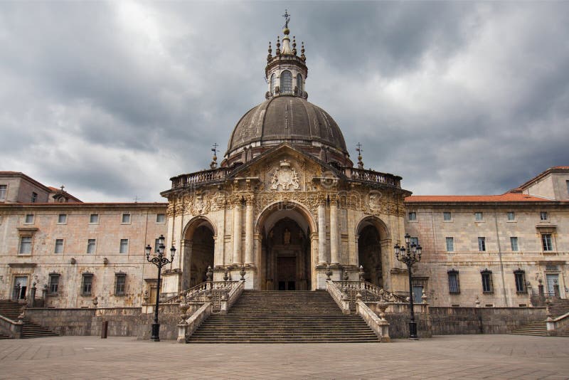 Sanctuary Of Loyola Spain Europe Dome Stock Photo - Image of sanctuary ...