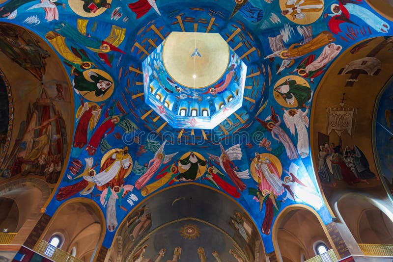 Cascia. the Sanctuary of Santa Rita Editorial Photo - Image of cross ...