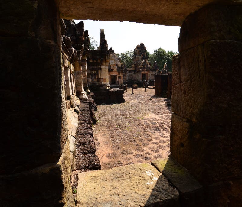 Sanctuary Stone Sculptures Made of Stone Stock Photo - Image of ...