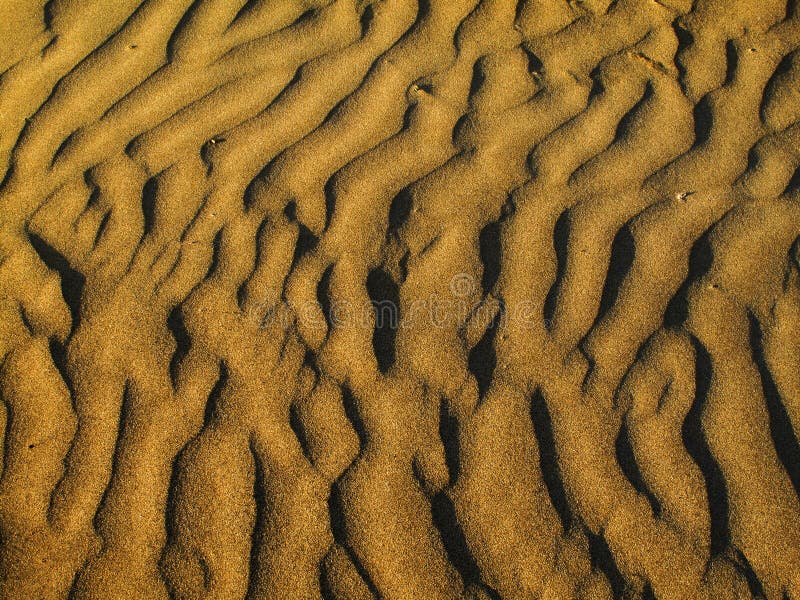 Sand pattern in beach stock image. Image of dawn, pattern - 164984883