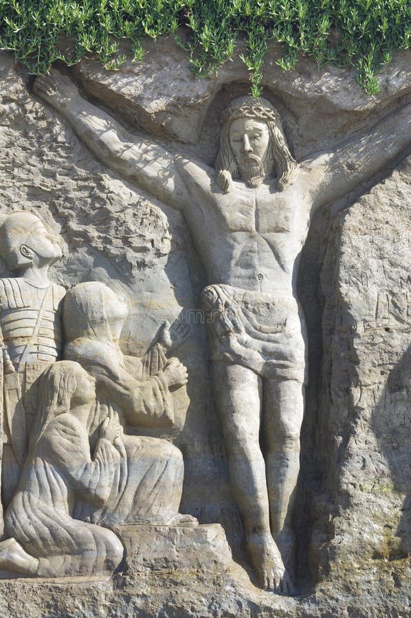 Sand art of Jesus Christ stock photo. Image of brushing - 50530764