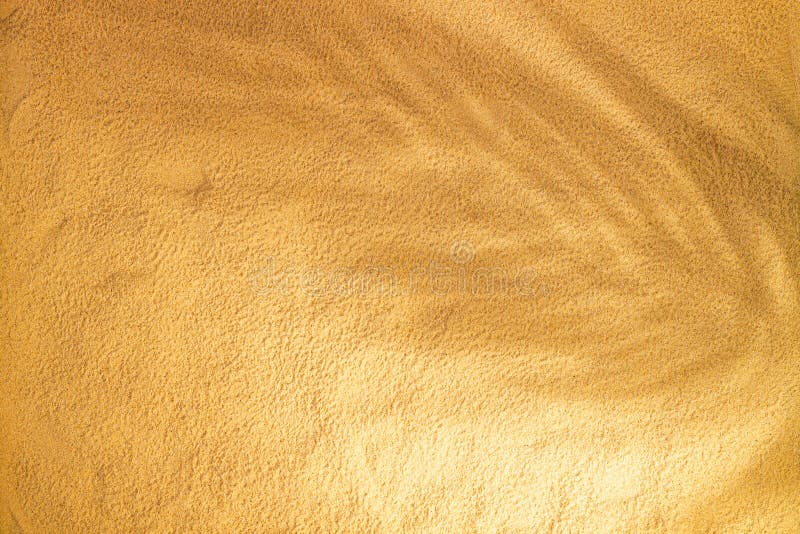 Sand Background with Copy Space for Text. Sand Texture Closeup with ...