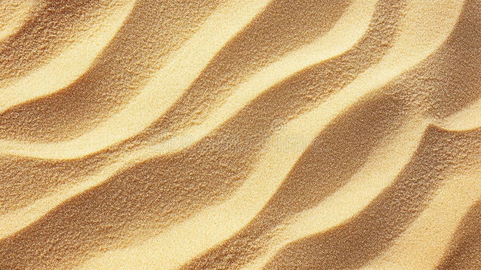 Sand on the Beach, Abstract Background. Beige Beach or Desert Sand with ...