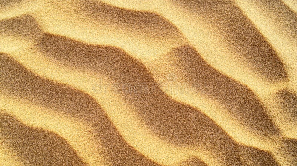 Sand on the Beach, Abstract Background. Beige Beach or Desert Sand with ...