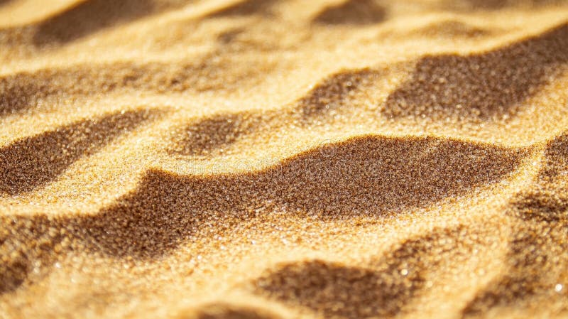 Sand on the Beach, Abstract Background. Beige Beach or Desert Sand with ...
