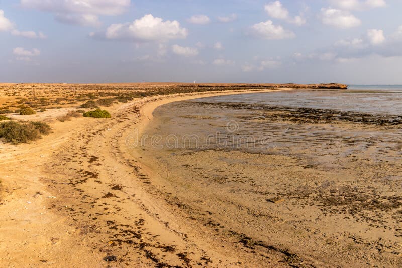 Sand Beach on Farasan Island, Saudi Arab Stock Image - Image of ...