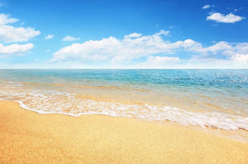 Beach and Tropical Sea. Koh Samui, Thailand Stock Image - Image of ...