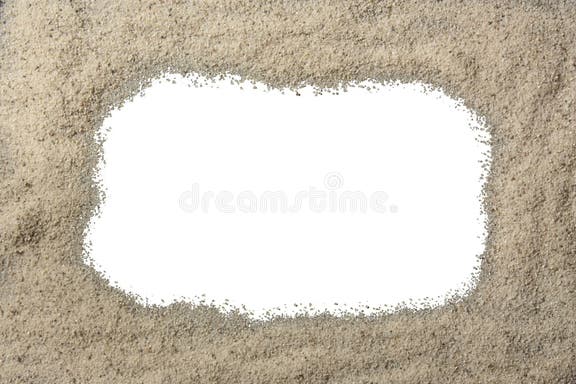 Sand Border stock image. Image of white, texture, scrapbooking - 10217981