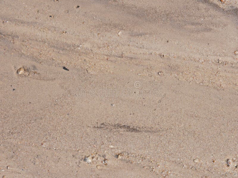 Sand at the Bottom of a River, after the River Runs Dry Stock Photo ...