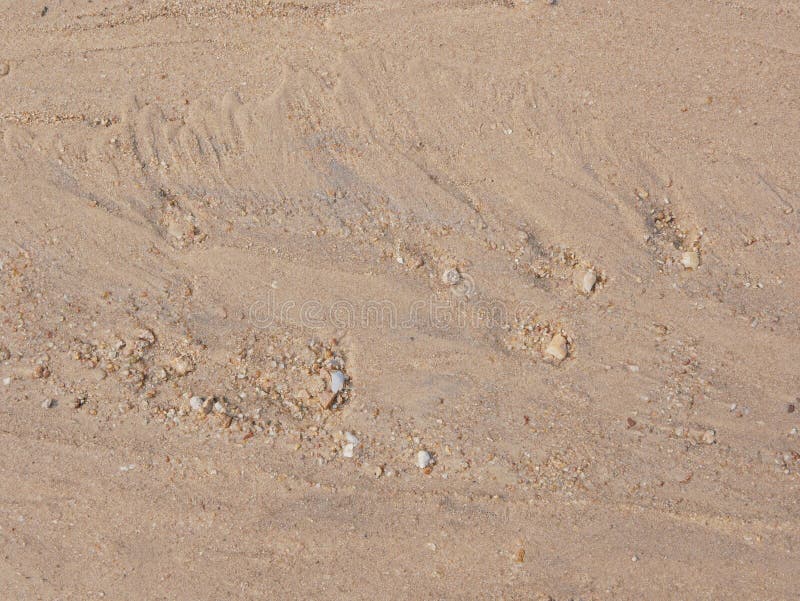 Sand at the Bottom of a River, after the River Runs Dry Stock Image ...