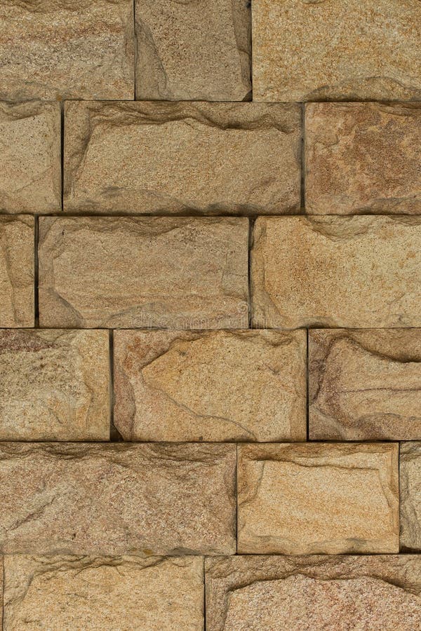 Sand Brick Blocks Shell Limestone Wall Texture Background Vintage Retro ...
