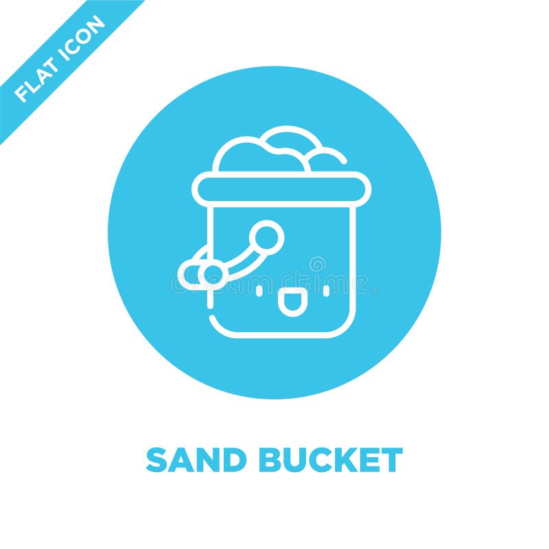 Sand Icon Vector from Desert Collection. Thin Line Sand Outline Icon ...