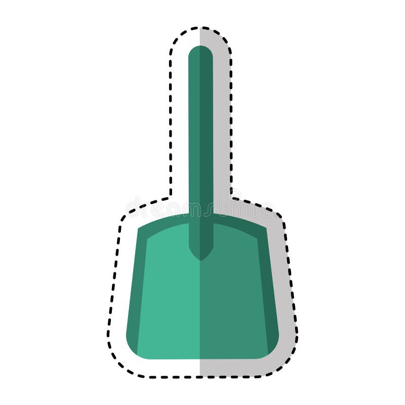 Sand bucket shovel icon stock vector. Illustration of symbol - 87400757
