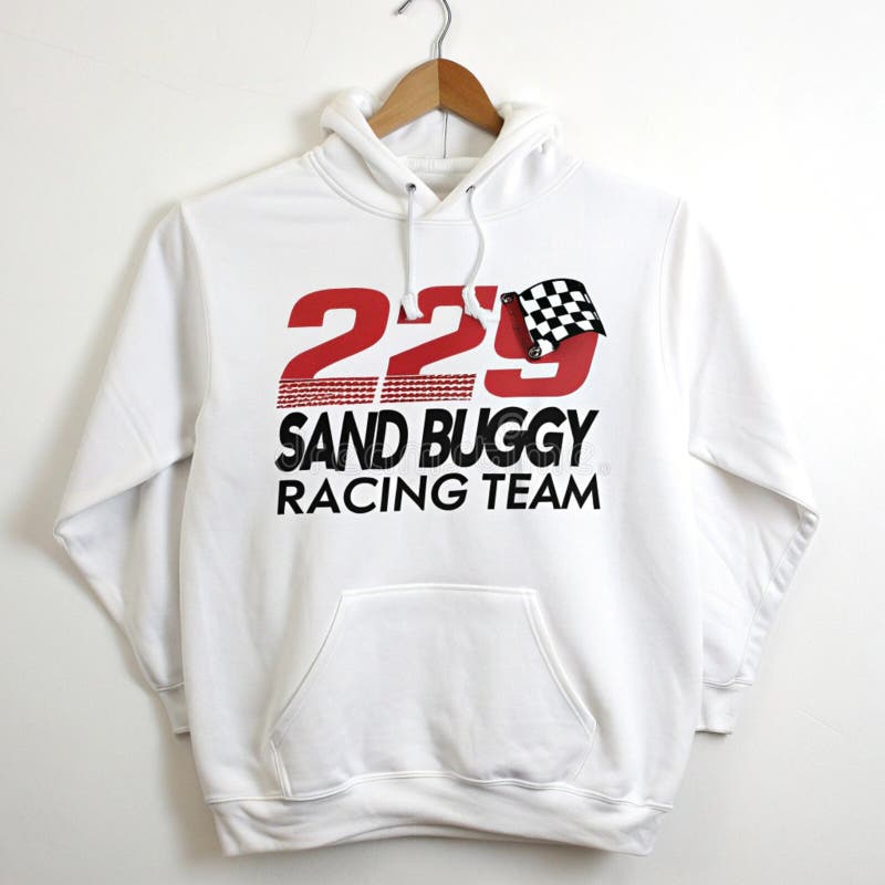 Sand Buggy Racing Team Logo on White Background Stock Illustration ...