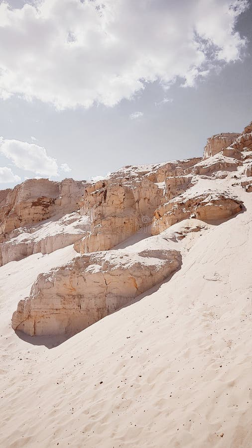 Sand Career Landscape at Summer Hot Day Stock Photo - Image of hike ...