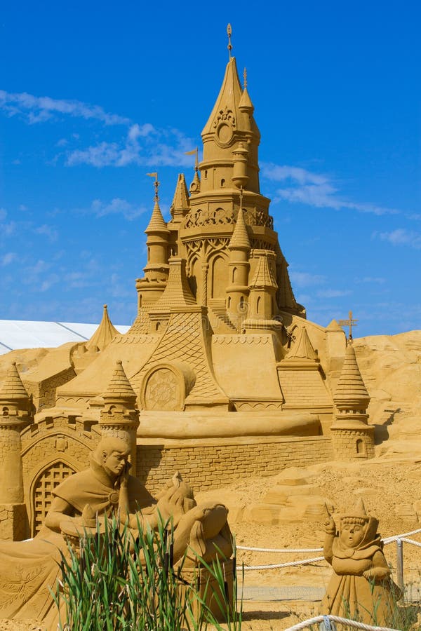 Sand castle editorial photography. Illustration of theme - 20143317