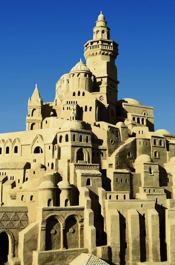 Sand castle stock photo. Image of middle, babylon, fortress - 2762180