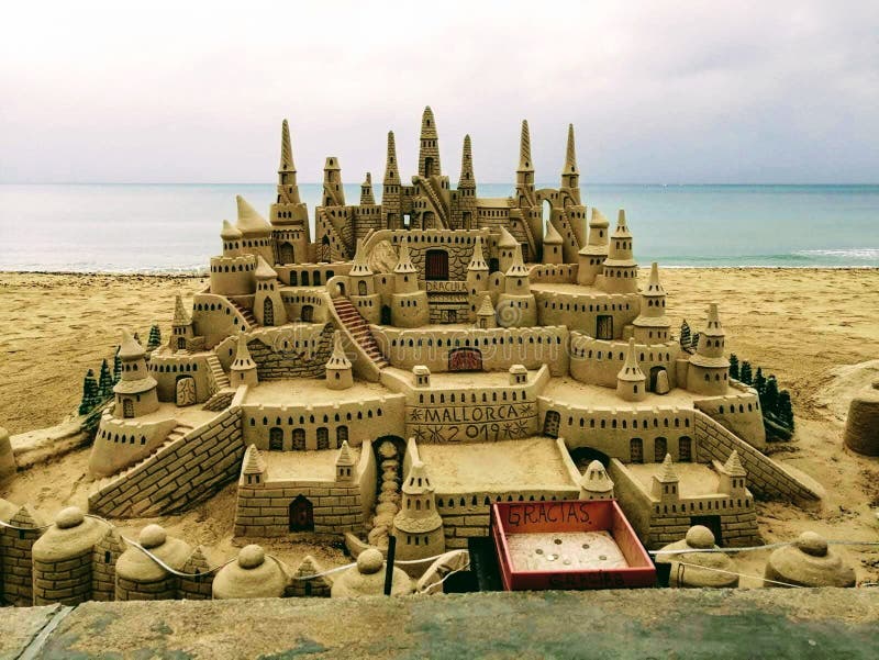 Sand Castle Day On South Padre Island II Editorial Stock Image - Image ...