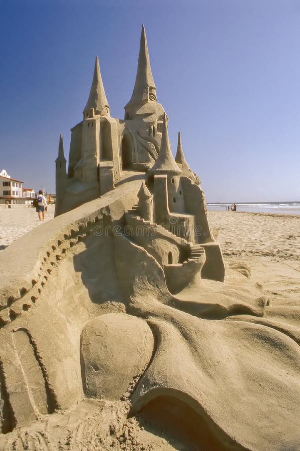 Sand Castle editorial photo. Image of ocean, sand, diego - 89203706